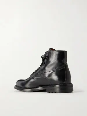 Officine Creative Aston Flexi 003 Lace-up Leather Boots - Black