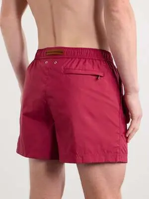 Zegna Straight-leg Mid-length Swim Shorts