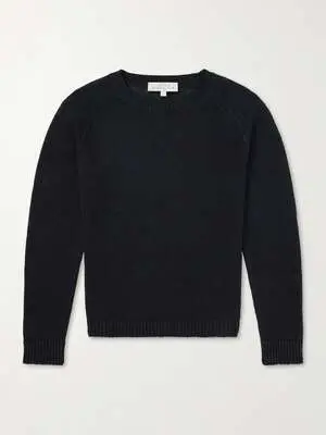Studio Nicholson Costes Linen Sweater - Black