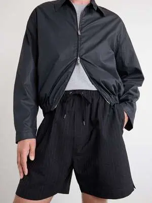 Studio Nicholson Starboard Wide-leg Drawstring Shorts