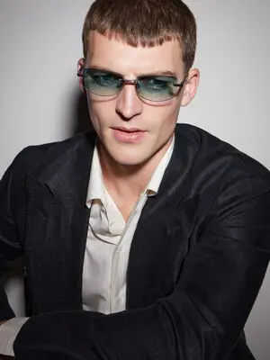 Dita Trysim.75 Square-frame Gold And -tone Titanium Sunglasses
