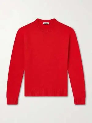 JIL SANDER Wool Sweater - Red