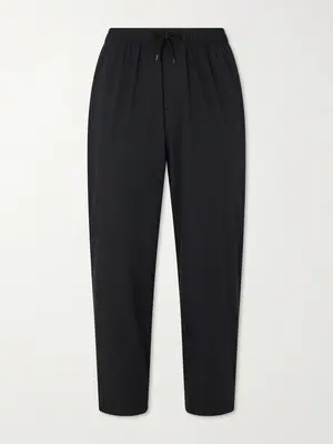 WTAPS Sddt2001 Straight-leg Drawstring Ripstop Trousers - Black