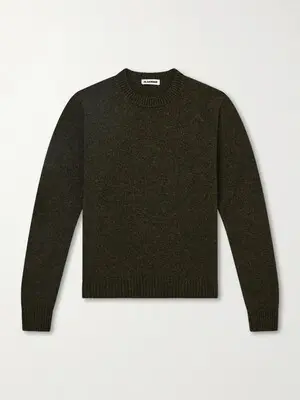 JIL SANDER Wool Sweater - Green
