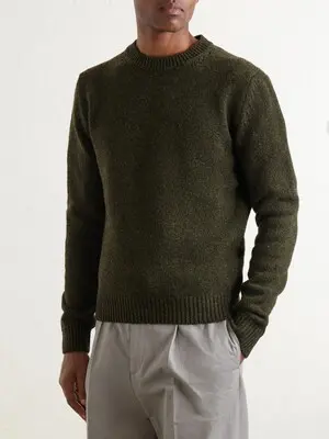 JIL SANDER Crew Neck Wool Sweater