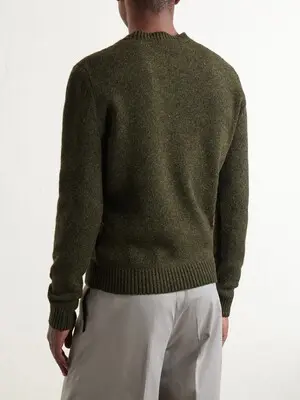 JIL SANDER Crew Neck Wool Sweater