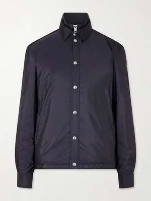 Moncler Meridelle Logo-appliquéd Shell Down Blouson Jacket - Navy