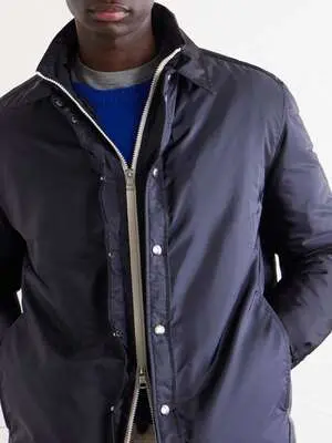 Moncler Meridelle Logo-appliquéd Shell Down Blouson Jacket