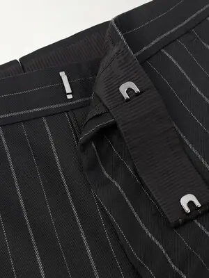 TOM FORD Straight-leg Pinstriped Wool-twill Suit Trousers