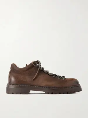 Officine Creative Artik 001 Suede Lace-up Boots - Brown