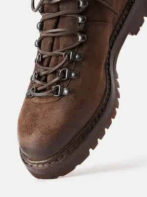 Officine Creative Artik 001 Suede Lace-up Boots