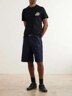 Moncler Logo-appliquéd Cotton-jersey T-shirt