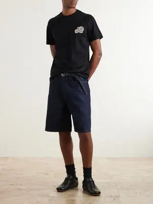 Moncler Logo-appliquéd Cotton-jersey T-shirt