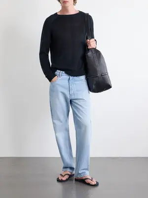 Studio Nicholson Riso Straight-leg Jeans - Blue
