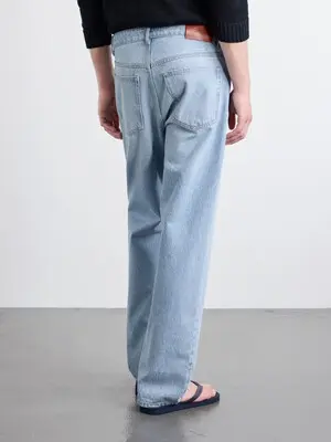 Studio Nicholson Riso Straight-leg Jeans - Blue