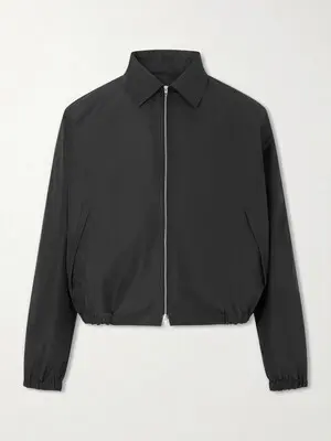 JIL SANDER Shell Blouson Jacket - Black