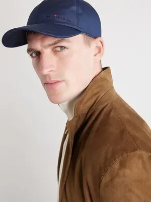 Kiton Logo Embroidered Baseball Cap