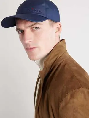 Kiton Logo-embroidered Shell Cap