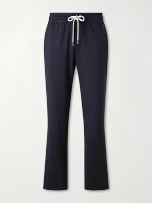 Moncler Tapered Jersey Sweatpants - Blue