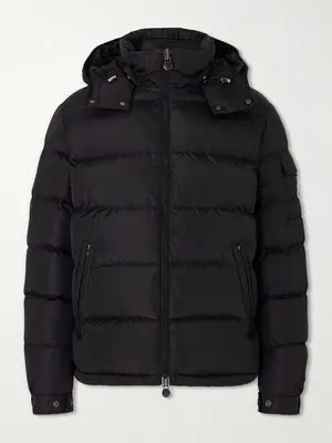 Moncler Maya Quilted Shell Down Jacket - Black