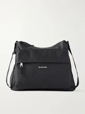 Balenciaga Explorer Logo Messenger Bag - Black