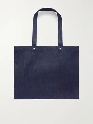 A.p.c. Fragment Logo-print Canvas Tote Bag
