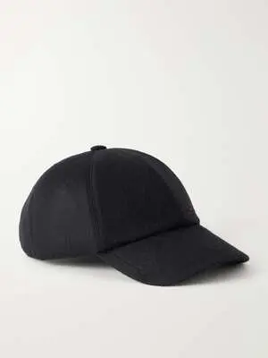 Kiton Logo-embroidered Cashmere Cap