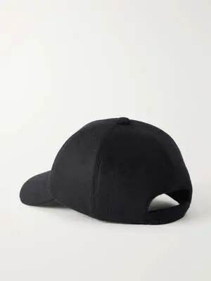 Kiton Logo-embroidered Cashmere Cap