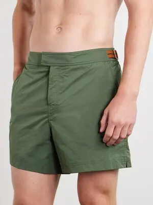 Zegna Rio Straight-leg Mid-length Swim Shorts
