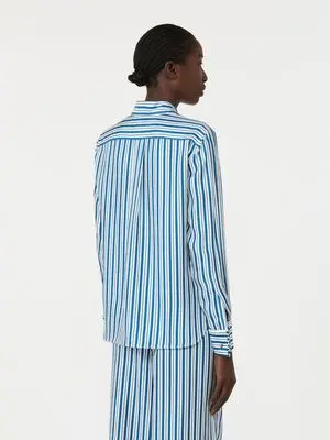 Max Mara Striped Twill Shirt
