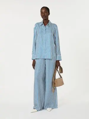 Max Mara Printed Relaxed Trousers