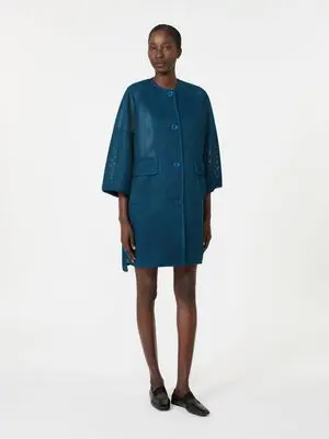 Max Mara Technical Mesh Coat