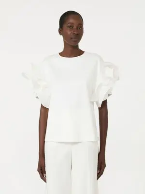 Max Mara Ruched Jersey T-shirt