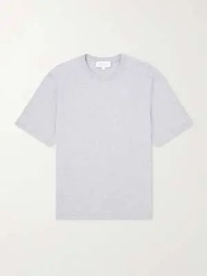 Studio Nicholson Bric Cotton-jersey T-shirt - Gray