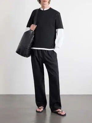 Studio Nicholson Bric Cotton-jersey T-shirt
