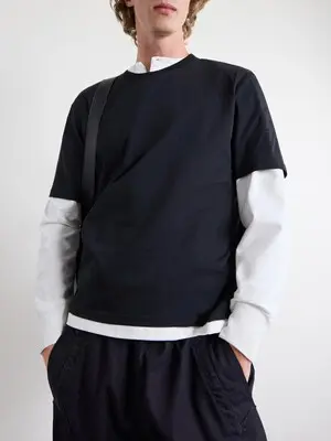 Studio Nicholson Bric Cotton-jersey T-shirt