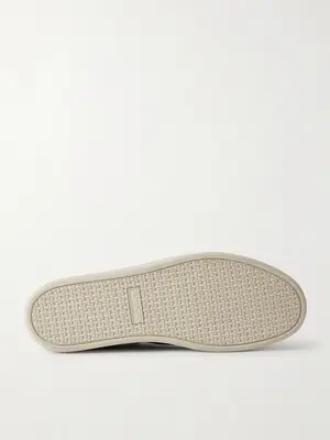 TOM FORD Warwick Perforated Suede Sneakers