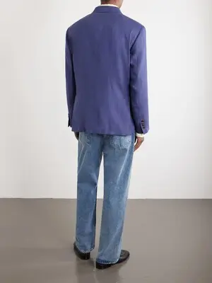 Polo Ralph Lauren Double-breasted Linen Blazer