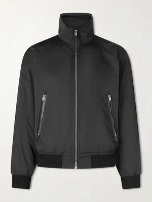 TOM FORD Shell Blouson Jacket - Black