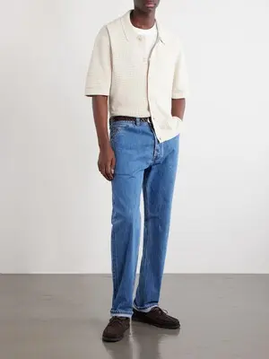 CORRIDOR Zip-up Bomber Jacket - Neutrals