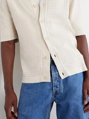 CORRIDOR Zip-up Bomber Jacket - Neutrals