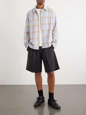 SECOND / LAYER Logan Checked Cotton Shirt