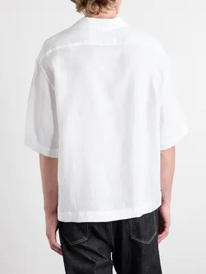 Studio Nicholson Convertible-collar Linen Shirt