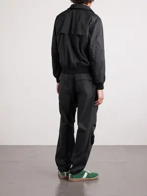 TOM FORD Straight-leg Cotton-twill Drawstring Trousers