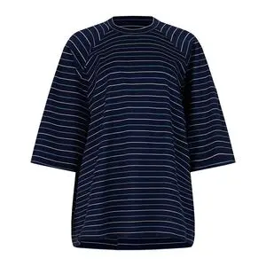 CLOTHES BY LOCKER ROOM Striped Relaxed Fit T-shirt - Blue