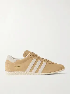 ADIDAS ORIGINALS Paris Lace-up Leather Sneakers - Neutrals