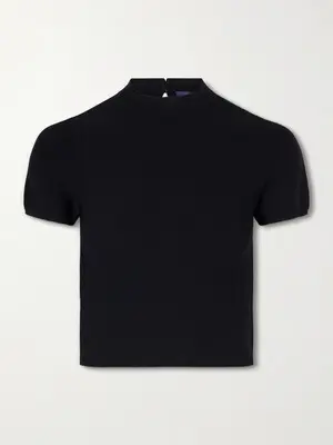 Ralph Lauren Knitted T-shirt - Black