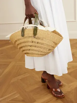 Muuñ Chantelle' Raffia Tote