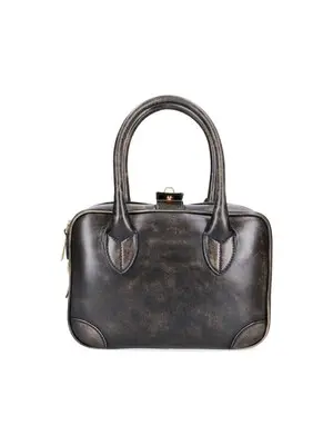 GOLDEN GOOSE Vita Handbag - Black