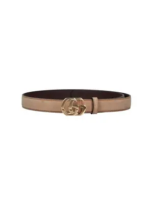 Gucci Gucci GG Marmont Thin Belt Beige